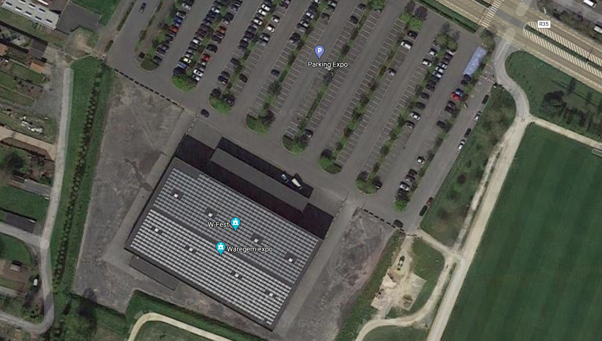 Elektrische deelwagens aan Expo - Waregem1